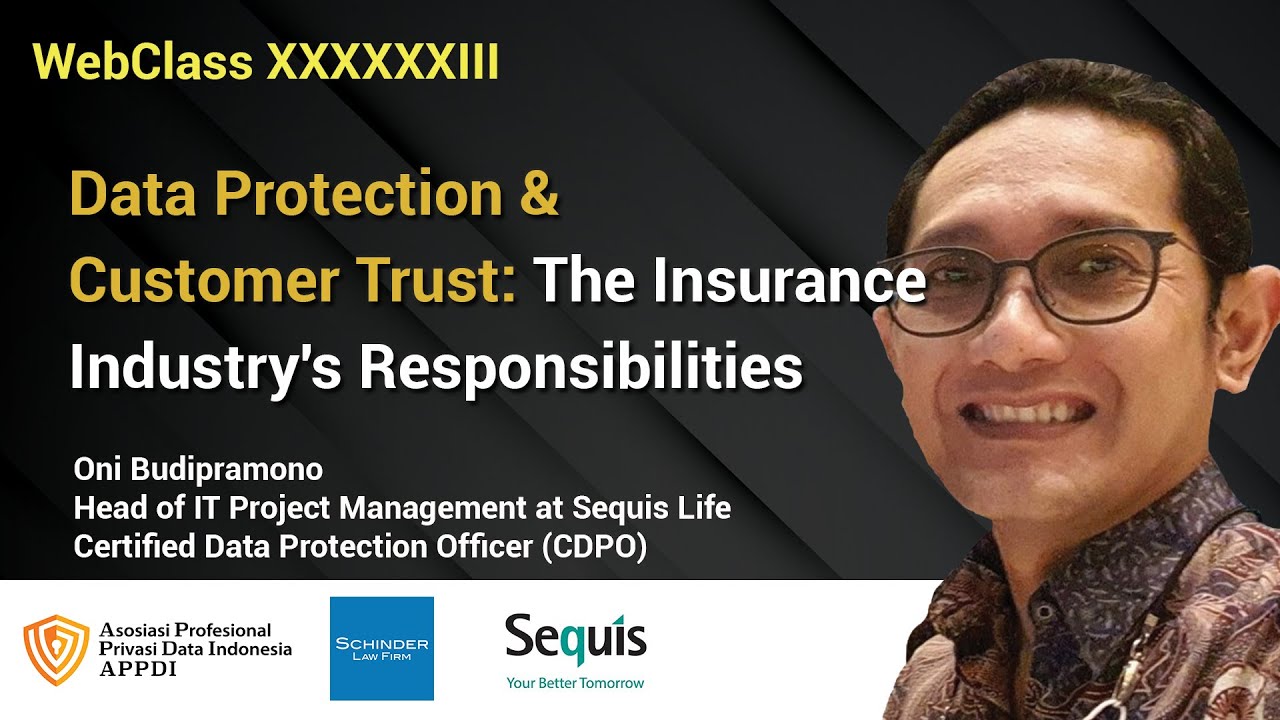 Data Protection & Customer Trust: The Insurance Industry's ...