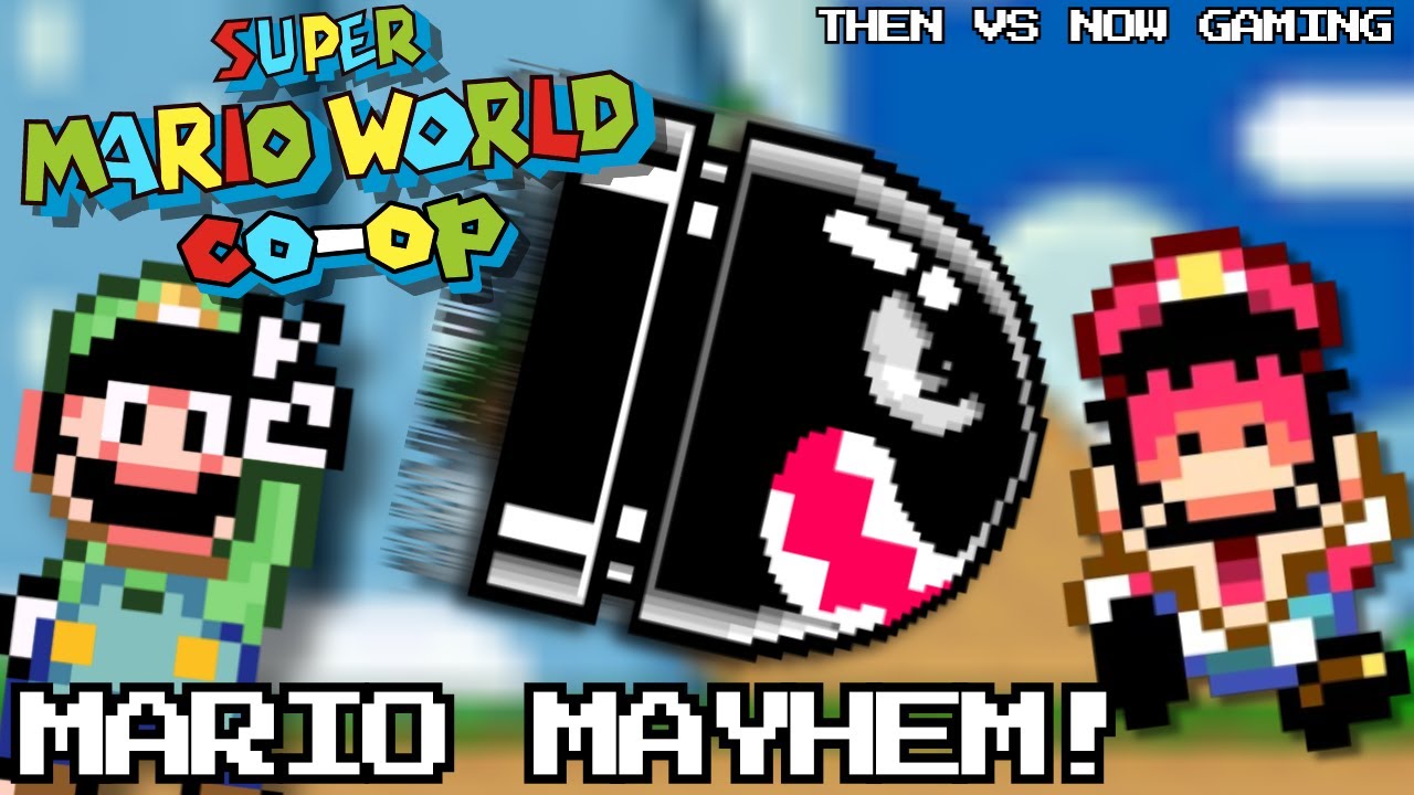 Super Mario World Multiplayer... Gets CHAOTIC!!! - YouTube