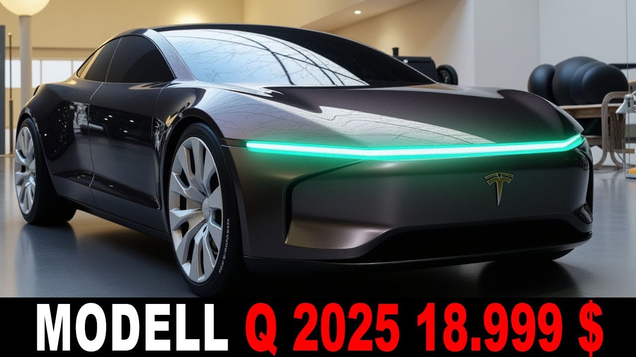 Elon Musk bestätigt, dass das Tesla Model Q im zweiten Quartal 2025 auf ...