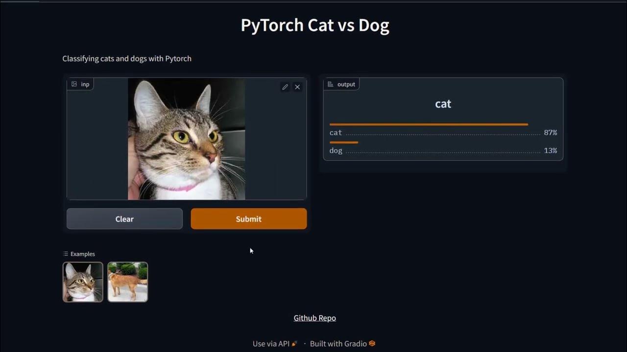 Image Classification Example with Gradio on HuggingFace - YouTube