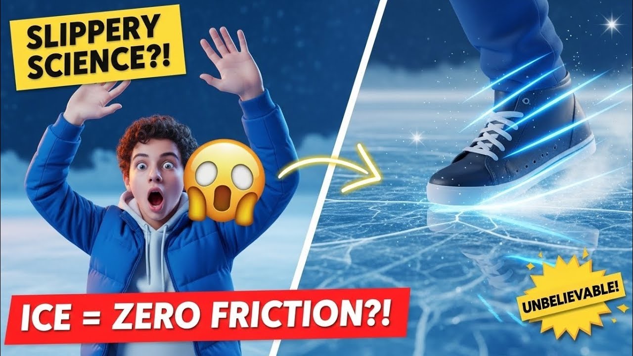 Why Does Ice Make You Slip? The Amazing Science Revealed - YouTube