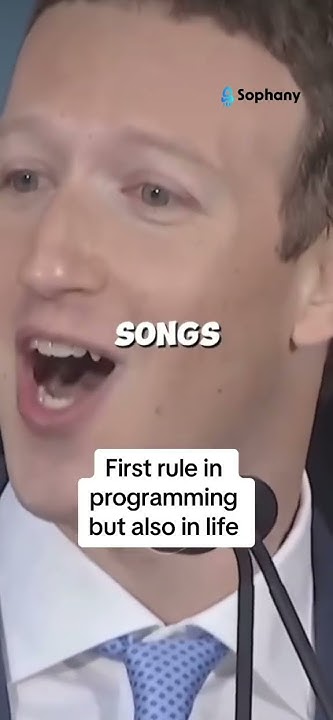First Rule In Programming - YouTube