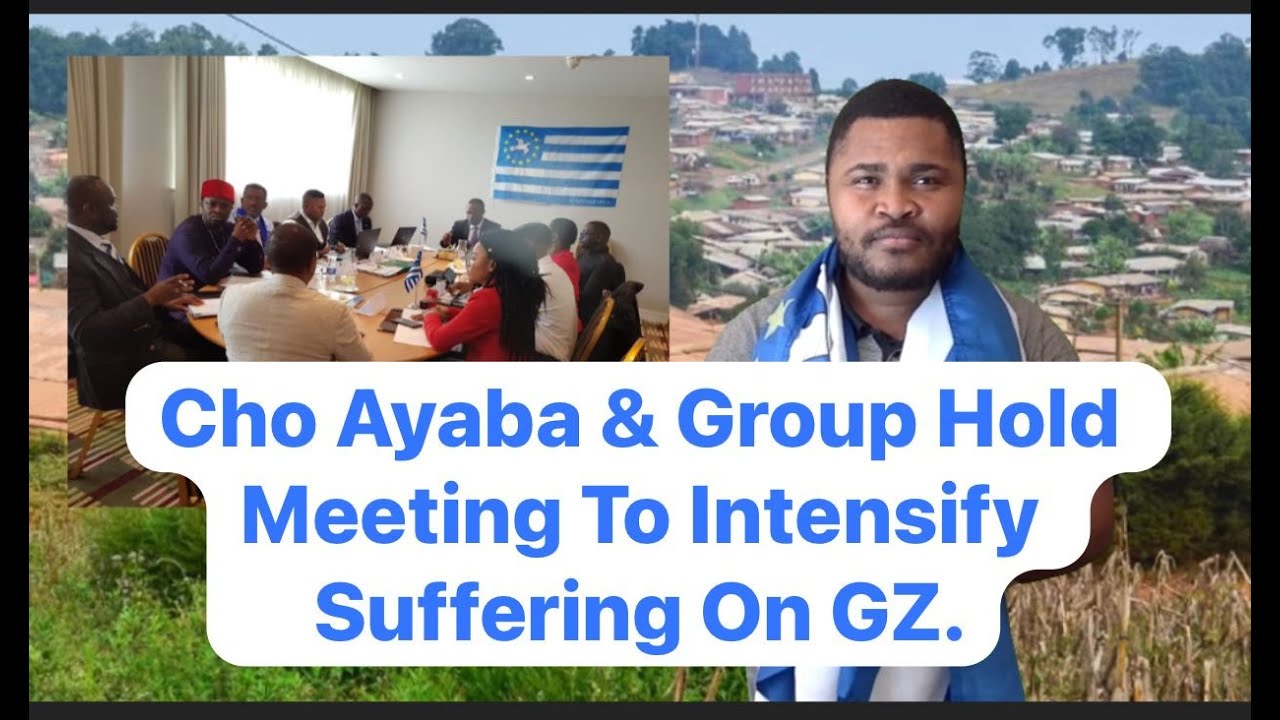 Cho Ayaba & Group Hold Meeting To Intensify Suffering On GZ. - YouTube