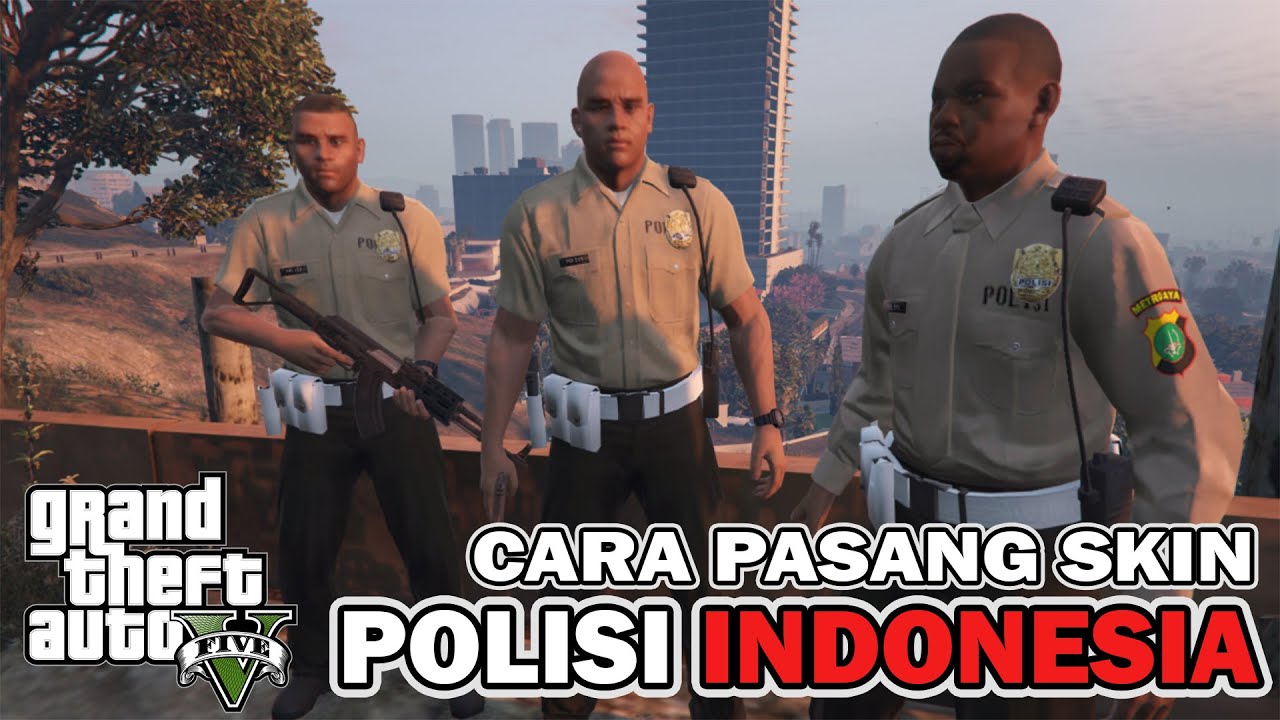 Cara Memasang Pakaian LSPD Menjadi Polisi Indonesia - YouTube