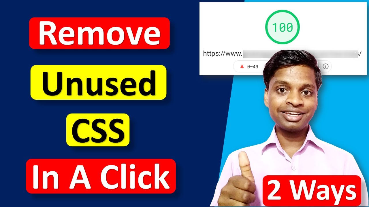 2 Ways To Remove Unused CSS In A Click From WordPress 2021 YouTube 2 Ways To Remove Unused CSS In A Click From WordPress 2021 YouTube