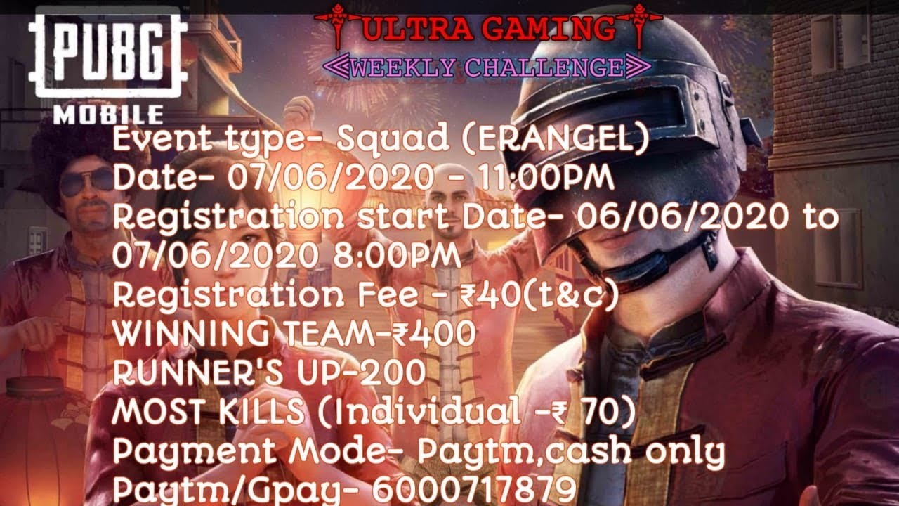 ULTRA GAMING CUSTOM PUBG MOBILE - YouTube