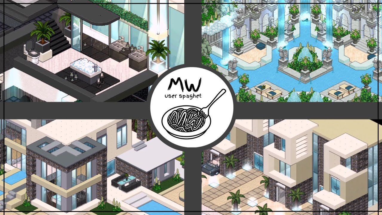 My Habbo Rooms #2 • 2015-2018 • MW Designs - YouTube
