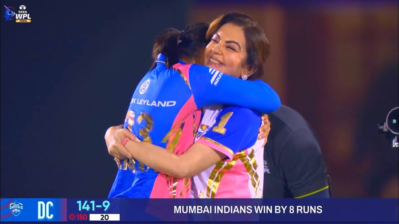 Mumbai Indians Celebration After Winning WPL 2025 | MI Winning Moment ...