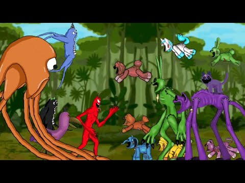 (dc2) catnap, hoppy e smiling critter vs banban, stinger flin, nabnab ...