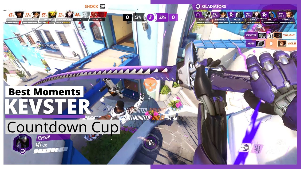 Best Moments of Kevster as Genji in Countdown Cup | OWL Season 2021 ...