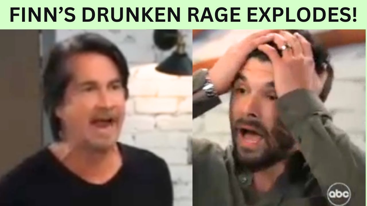GH 06/11/2024 FINN'S DRUNKEN RAGE EXPLODES! - YouTube