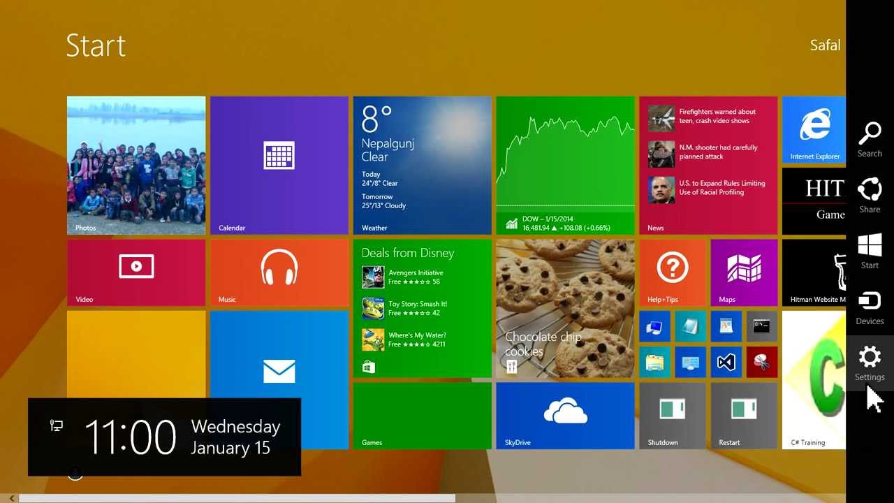 Learn The New Feature's Of Windows 8.1 - YouTube