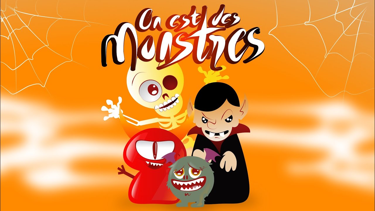 On est des monstres | musique comptine pour enfants pour danser et ...