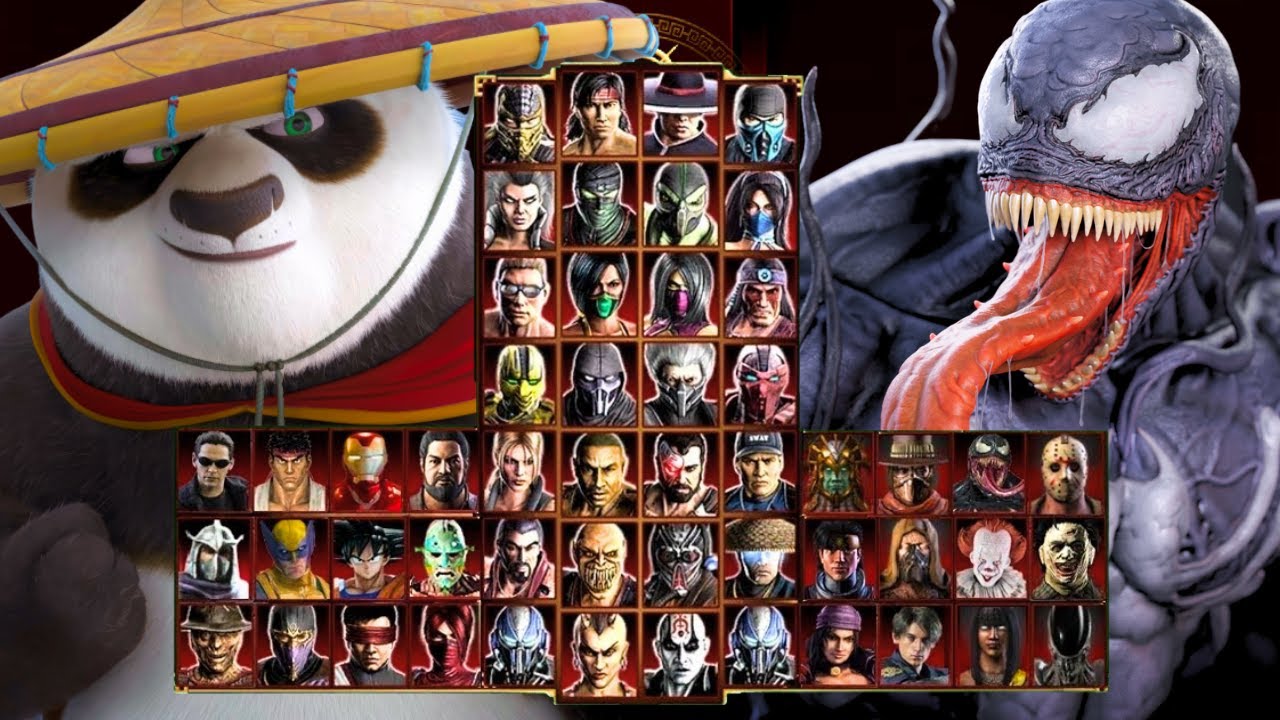 Mortal Kombat 9 - PO KUNG FU PANDA 🐼 & VENOM 🕸 - Expert Tag Ladder ...