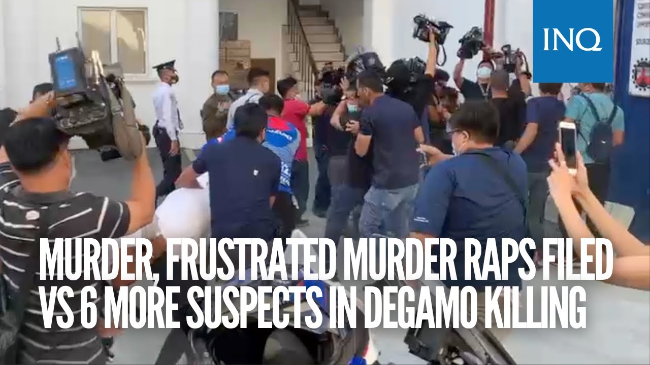 Murder, frustrated murder raps filed vs 6 more suspects in Degamo ...