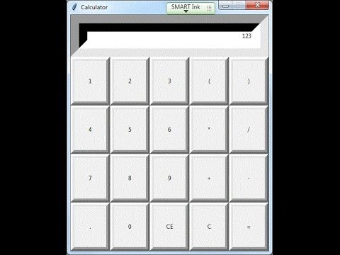 Python Tkinter GUI Tutorial 3 - How to Create a Calculator Final Codes ...