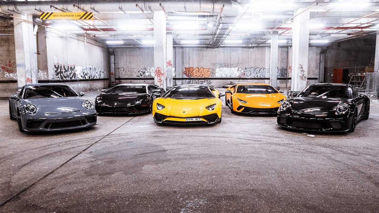 Supercar REV OFF!! Loud Lamborghini & Porsche's - YouTube