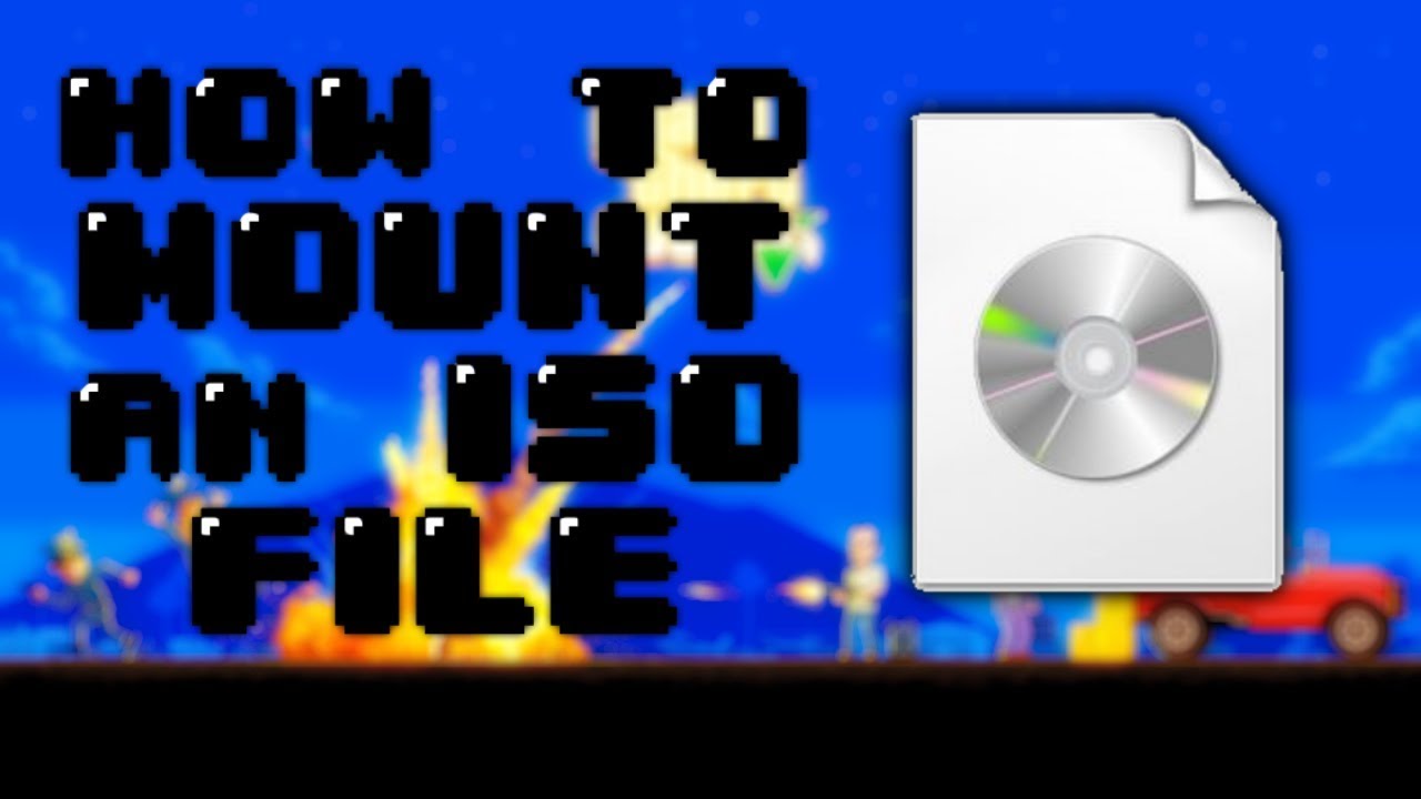 How To Quickly Mount an ISO File For Free | One Click Mounting! - YouTube
