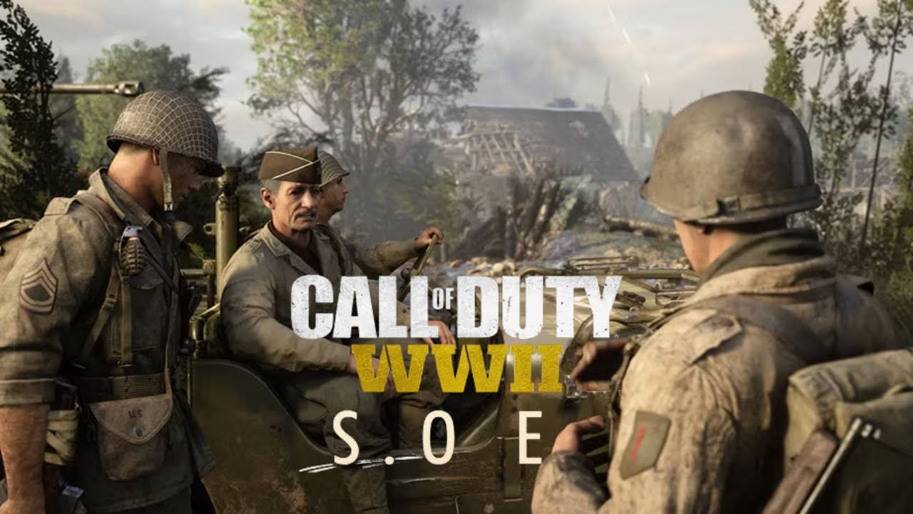 CALL OF DUTY WW2 Walkthrough Gameplay - Mission 4 - S . O . E - (COD ...