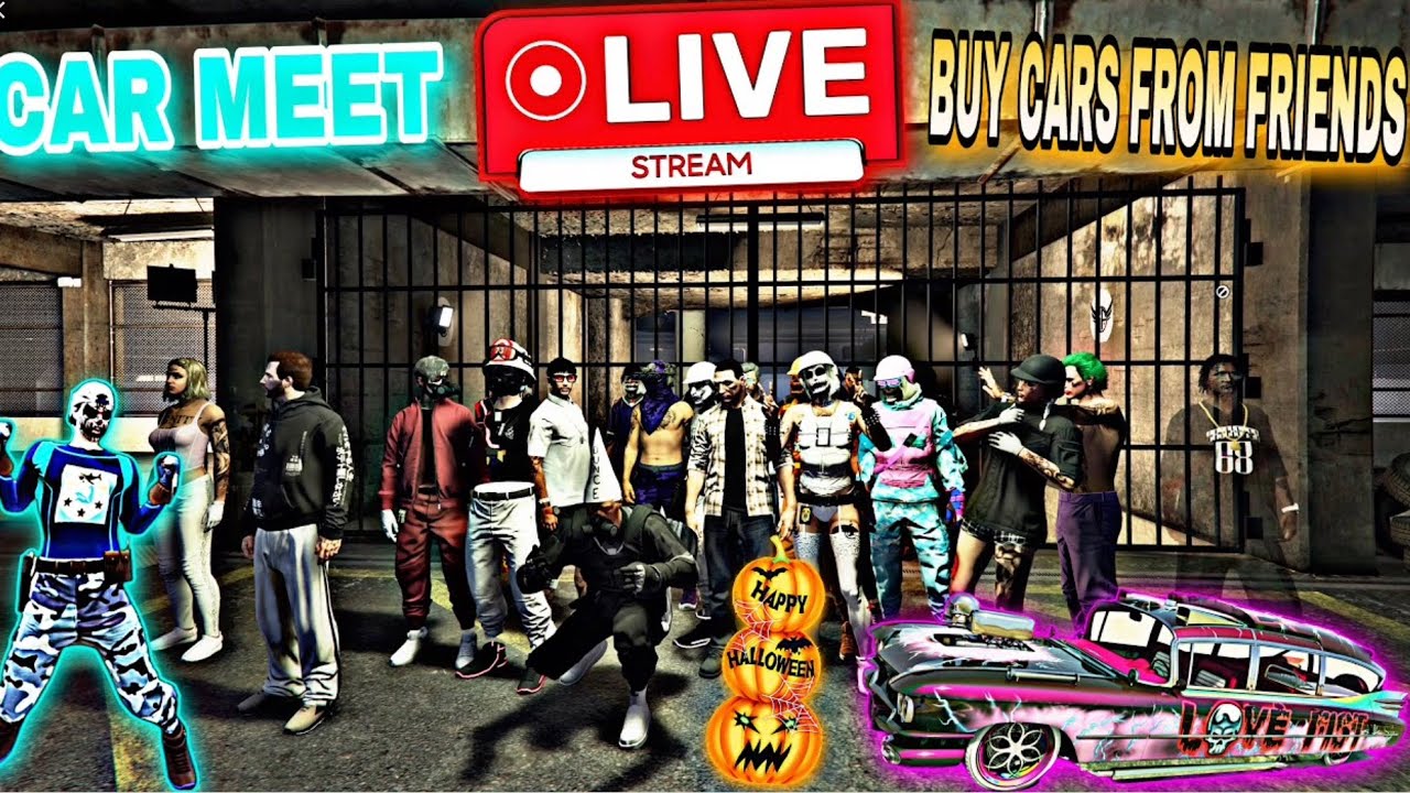 🚘 CAR MEET - BUY MODDED CARS FROM FRIENDS (PS5) - PSN ️ (Smgaming_YT123 ...