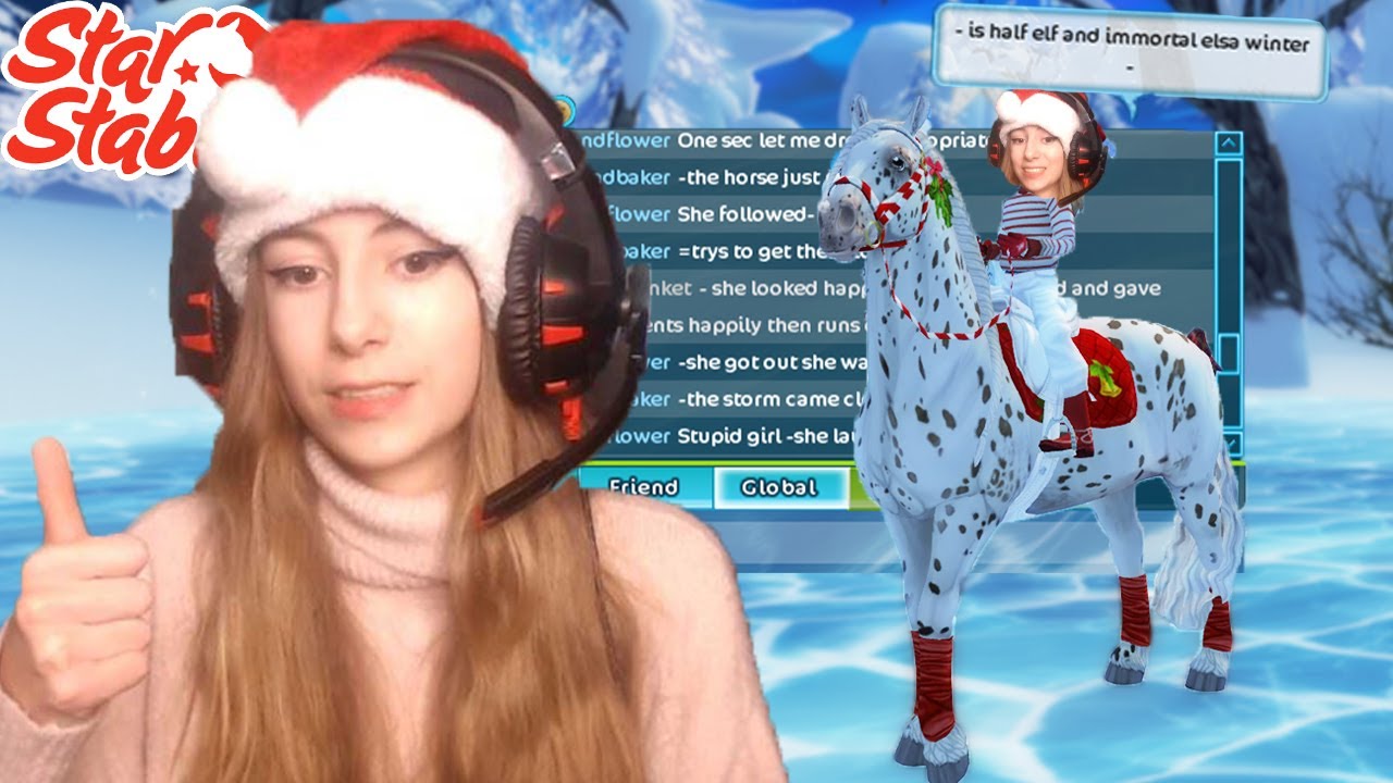 Joining CHRISTMAS ROLEPLAYS & I'm an ELSA ELF 🎅🎄 | Star Stable Online ...