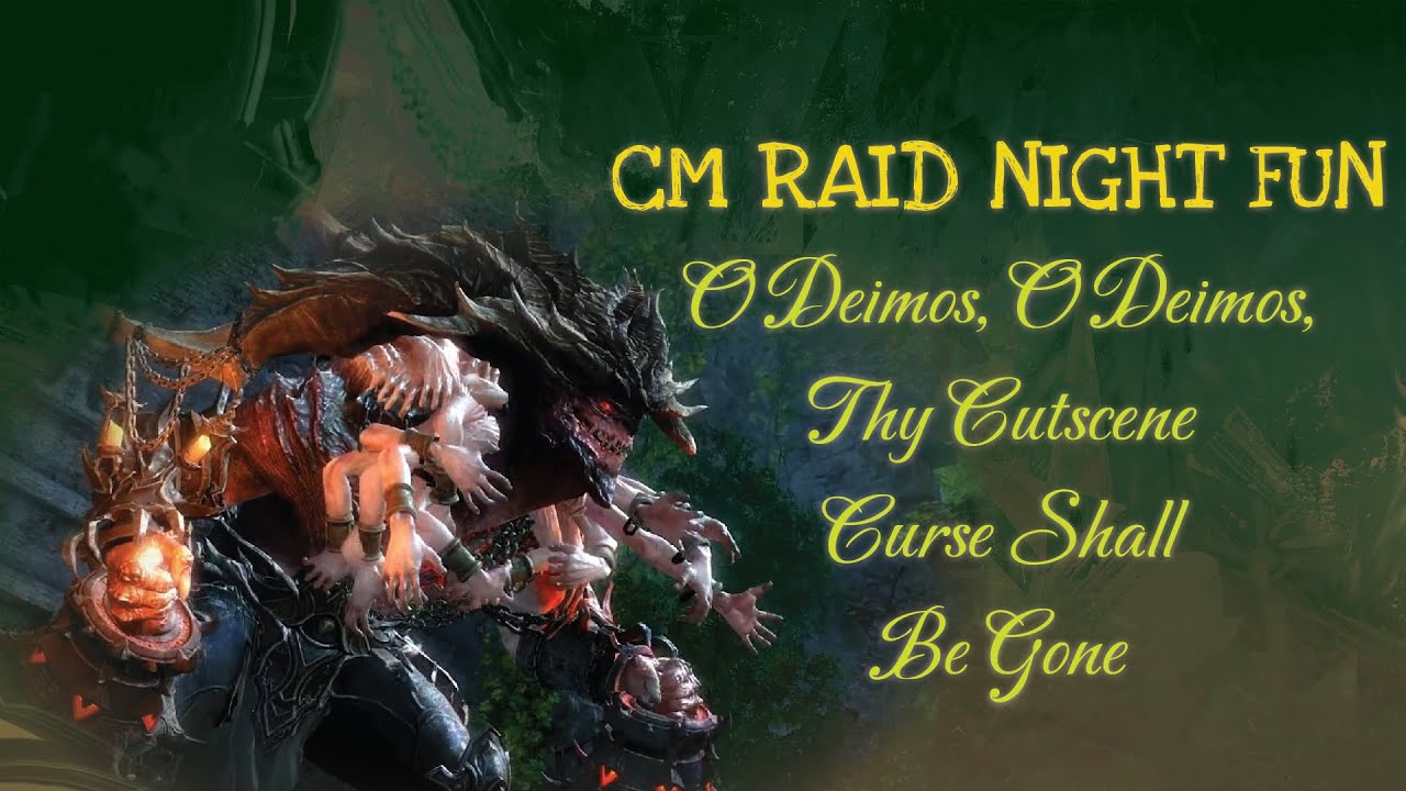 In the spirit of Wintersday, we will break the Deimos cut scene curse ...