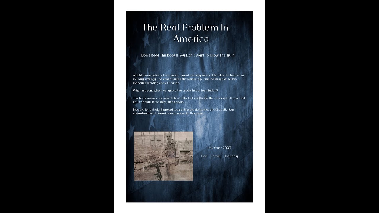 The Real Problem In America (Promo Video) - YouTube