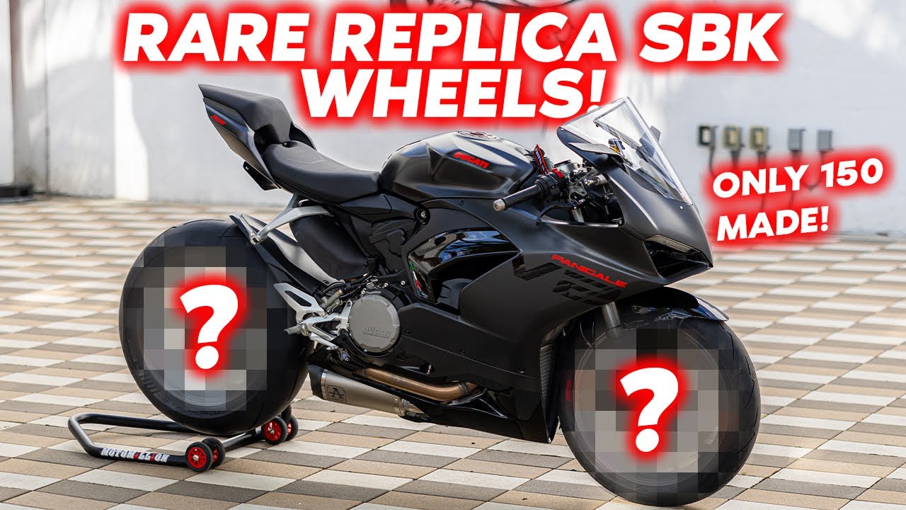 RARE LIMITED EDITION Wheels for our Ducati Panigale V2! - YouTube