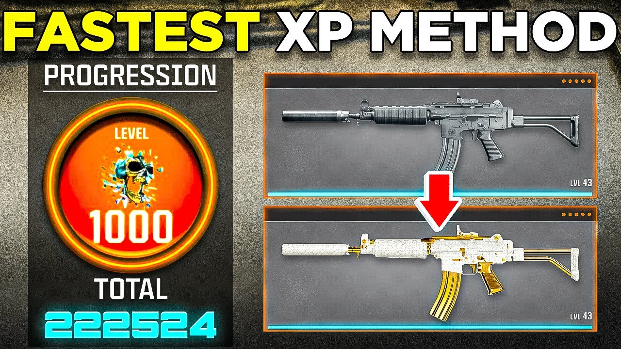 *NEW* FASTEST METHOD TO RANK UP in BLACK OPS 6! 🔥 (Max Weapon Levels ...