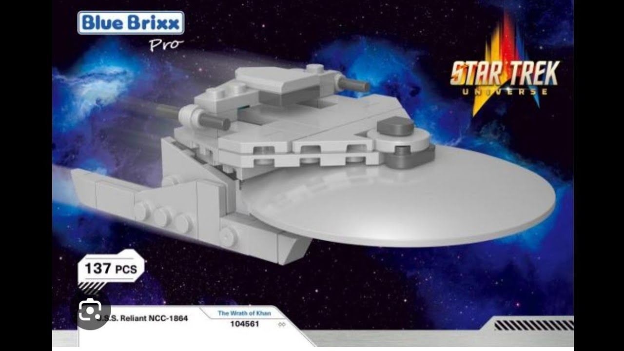 BlueBrixx 104561 Star Trek USS Reliant NCC-1864 Unboxing - YouTube