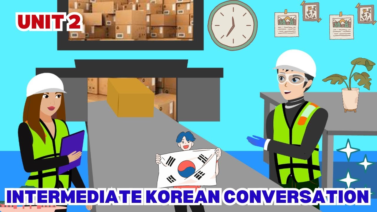 LINGUA JJANG - Intermediate Korean Conversation - Unit 2 - YouTube