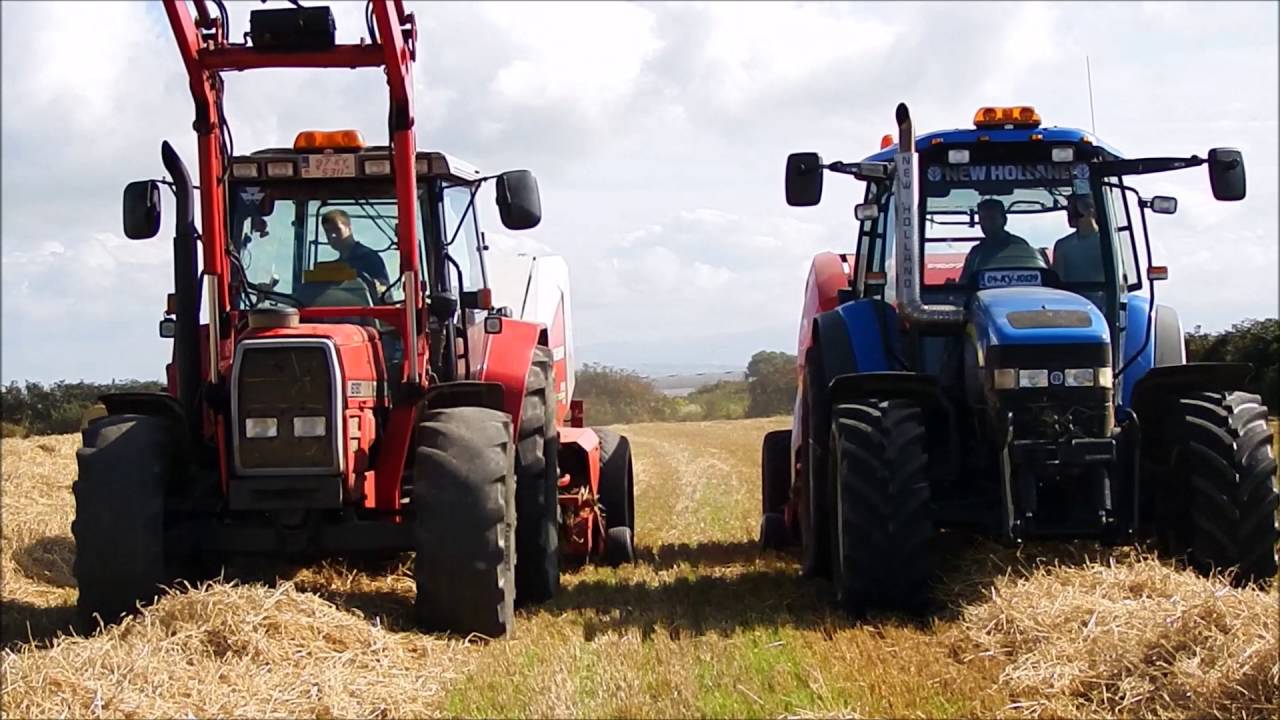 Johnny Lyne Agri and Plant. Silage in Kerry, Ireland 2016 - YouTube