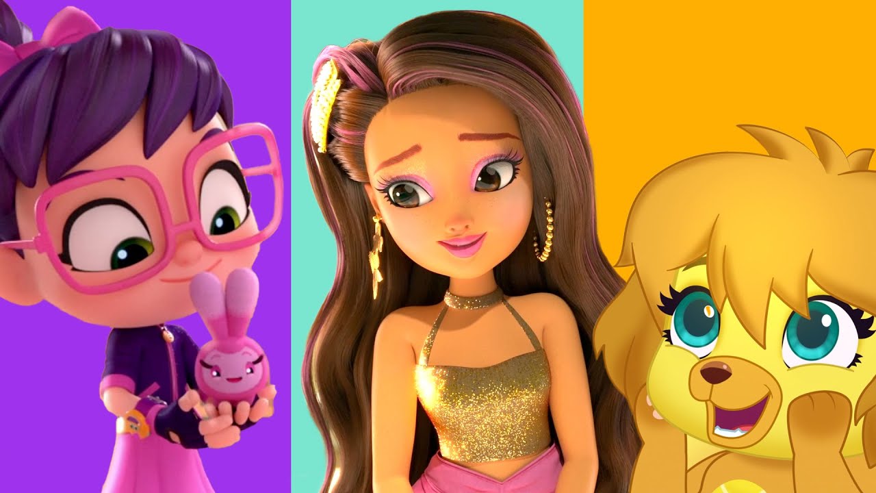 Abby Hatcher Squeaky Peepers + Mermaid High First Day & Hatchimals ...