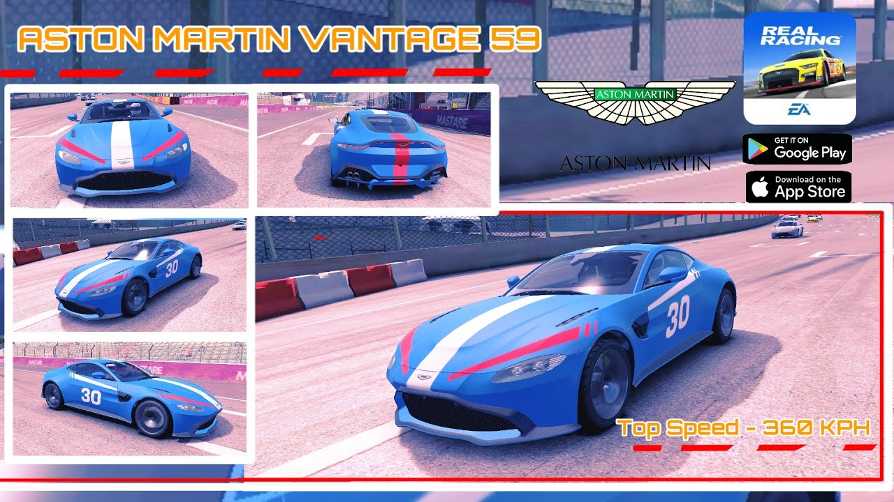 Aston Martin Vantage 59 | Top Speed 360 KPH | #Astonmartin #gameplay # ...