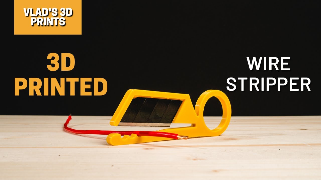 3D Printed Wire Stripper - YouTube