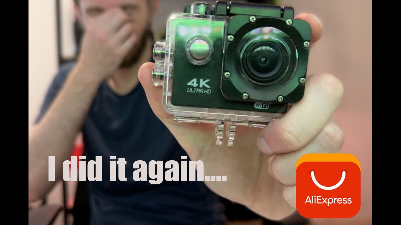 Aliexpress 4k Budget Action Cam Review - YouTube