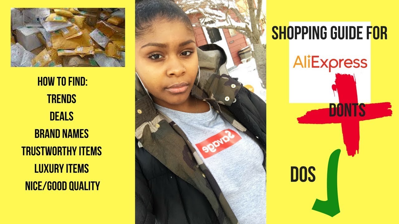 HOW TO SHOP ON ALIEXPRESS 2K18| brands, trends, deals & more! - YouTube