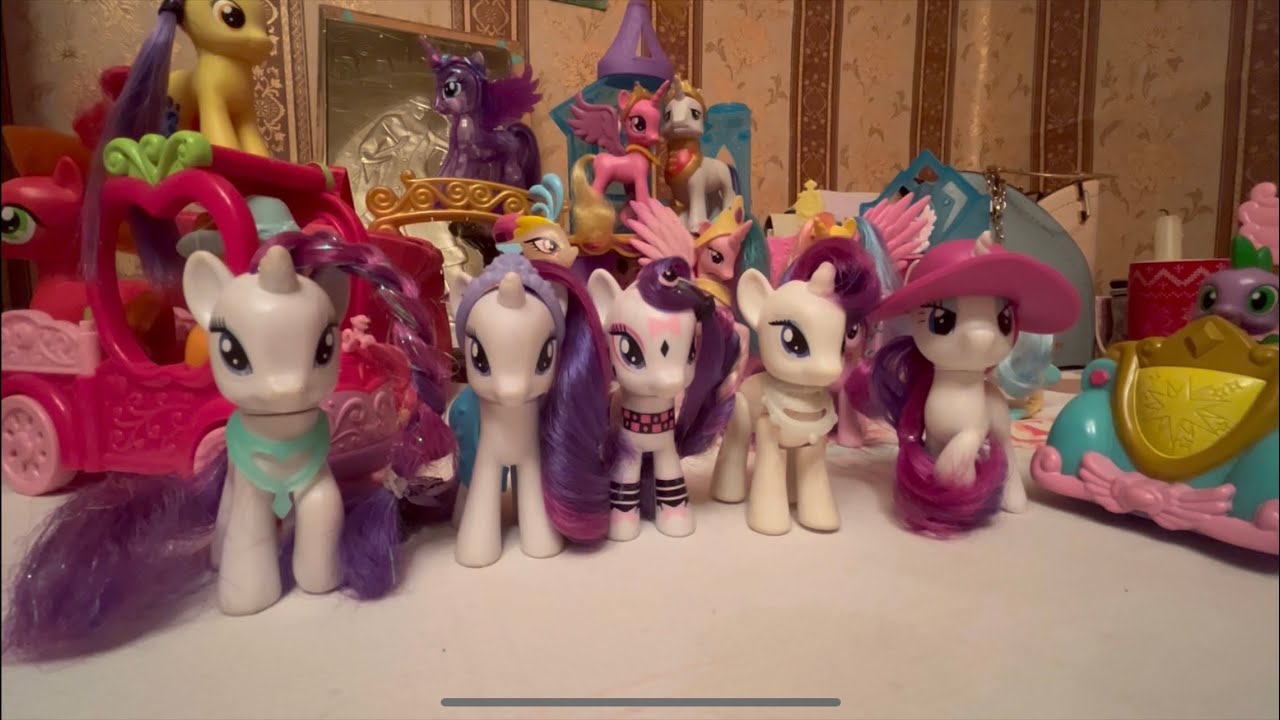 ASMR: My Little Pony collection. Part 1, Twilight, Rarity and ...