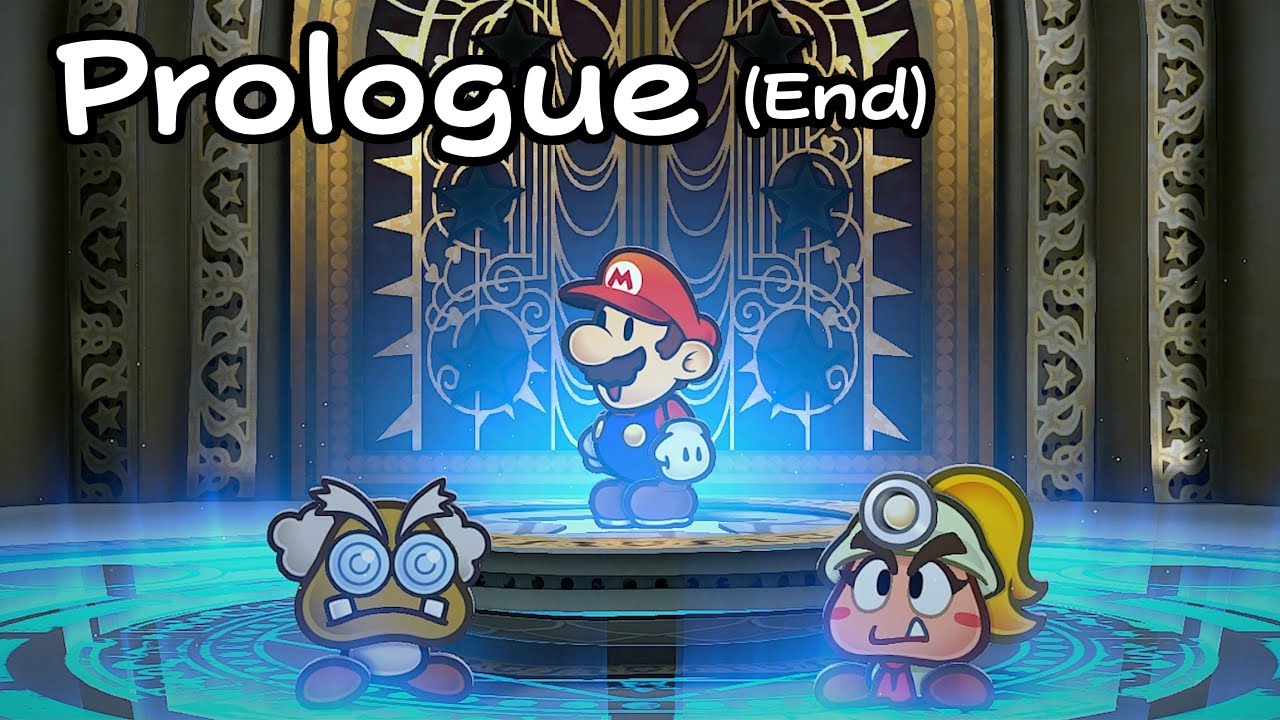 Paper Mario TTYD (Switch) 100% - Prologue (End): The Thousand-Year Door ...