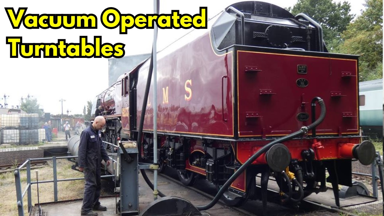 The Ingenious Vacuum Operated Turntables of the Steam Age #steam # ...