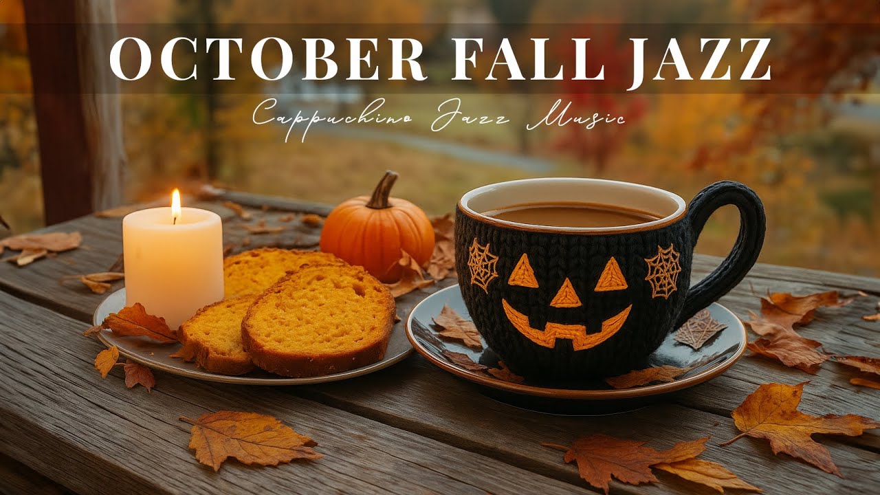 October Fall Morning Jazz ☕ Relaxing Coffee Jazz Music & Bossa Nova ...