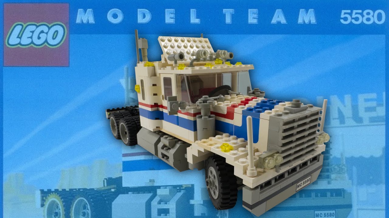 Lego Model Team 5580 Highway Rig speed build - YouTube