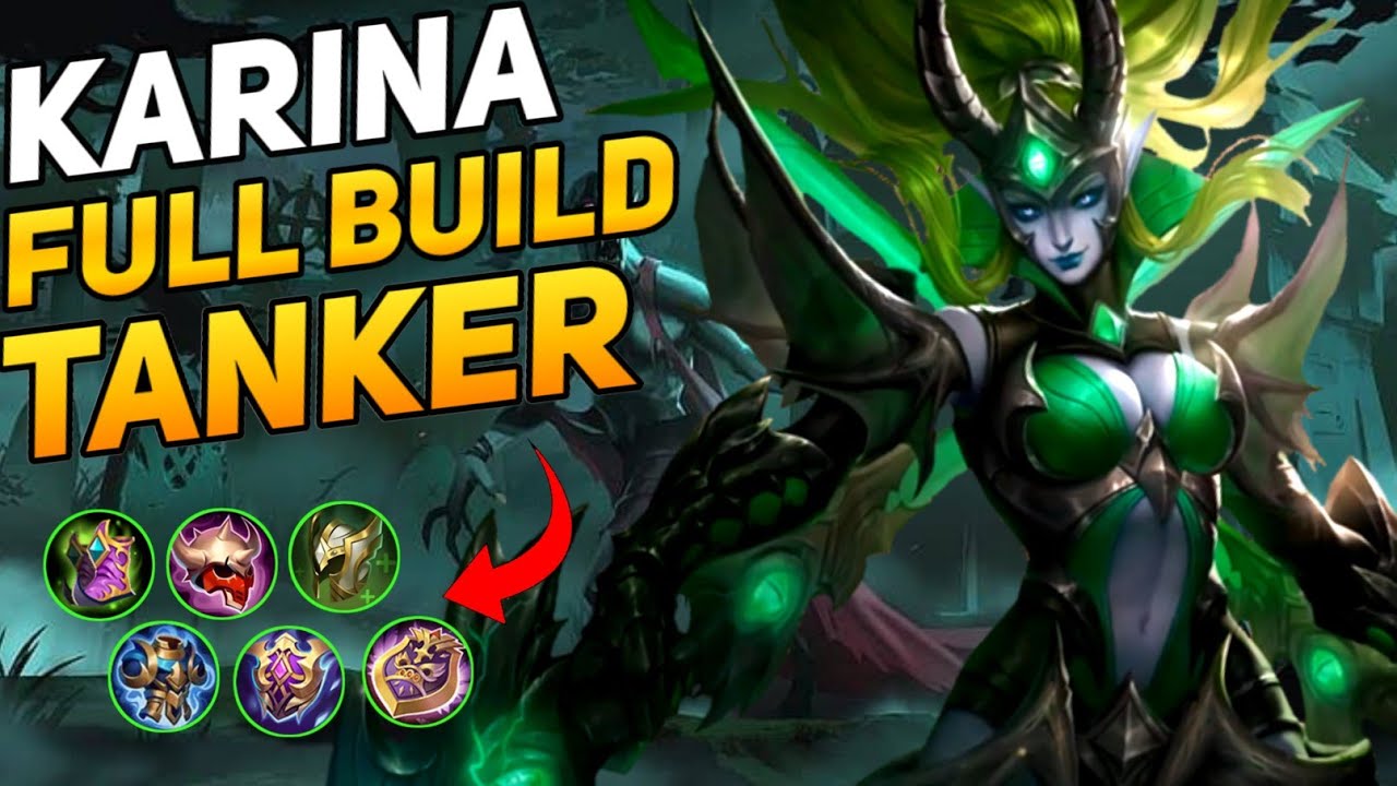 KARINA BUILD TANK TERBAR BAR | ITEM DAN BUILD KARINA TERSAKIT 2023 ...