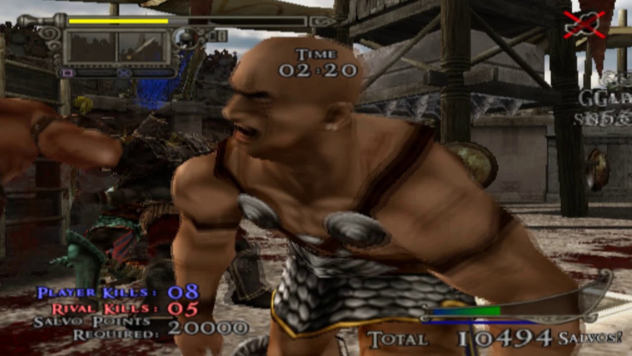 shadow of rome pcsx2 artus dominus battle in africa bronze medal kill ...