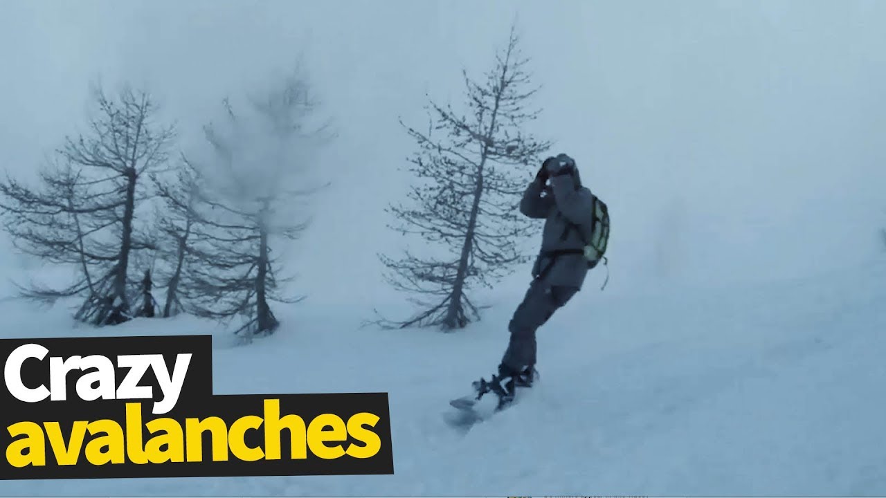 Extreme Avalanches Caught on Camera | Avalanche Compilation 2019 - YouTube