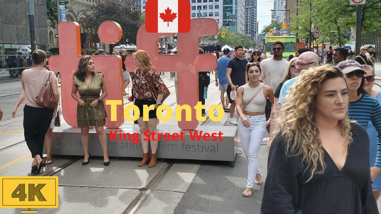 Walking Tour Toronto King Street West 4K || Virtual Tour Downtown ...