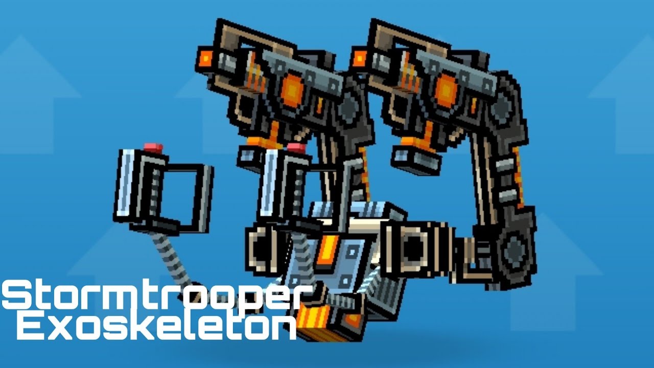 Stormtrooper Exoskeleton//Pixel Gun 3d - YouTube