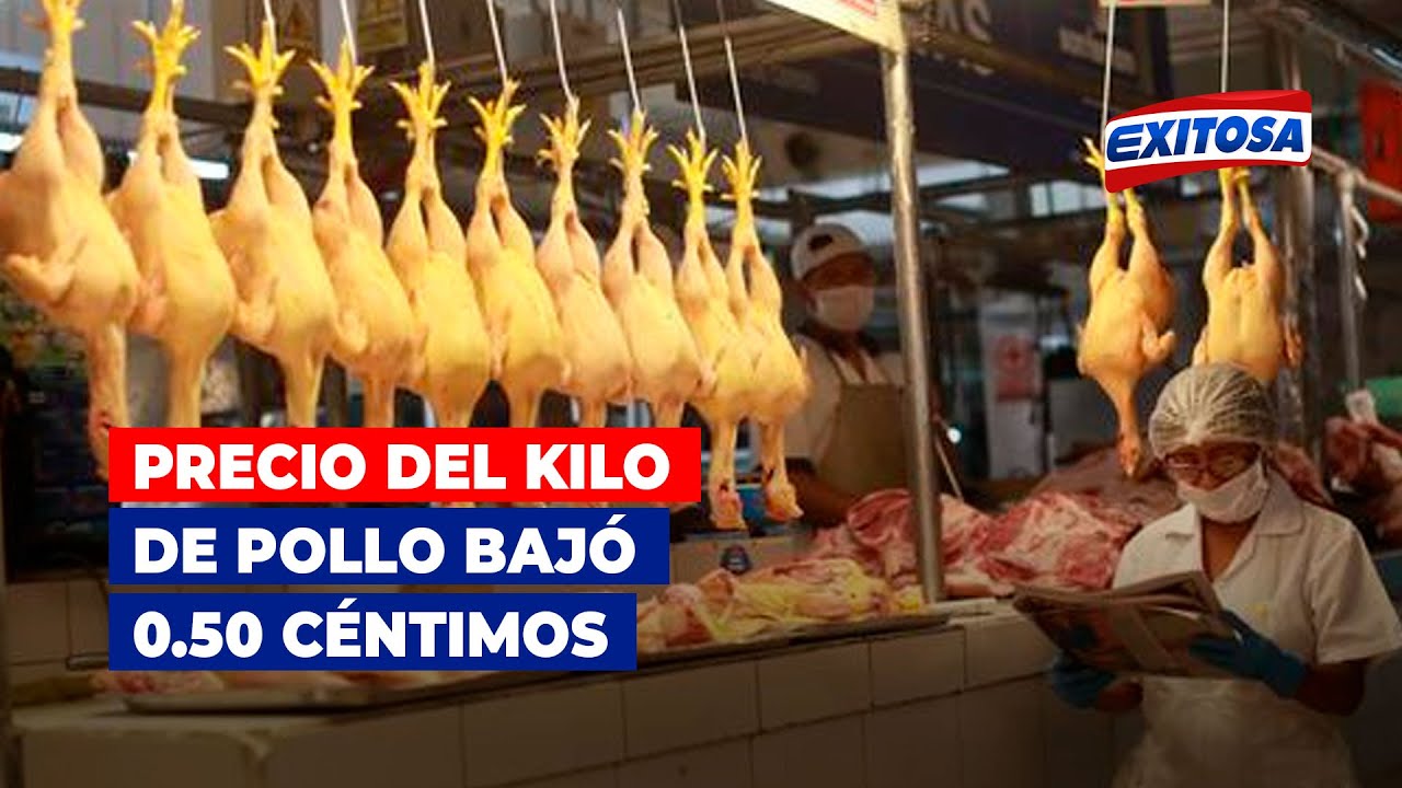 🔴🔵Precio del kilo de pollo bajó 0.50 céntimos - YouTube