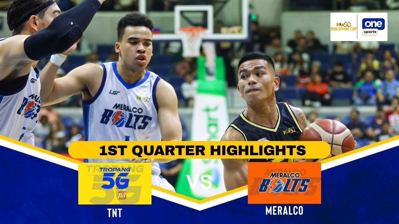 MERALCO vs. TNT | SEMIS GAME 2 | 1ST QUARTER HIGHLIGHTS | PBA SEASON 50 ...