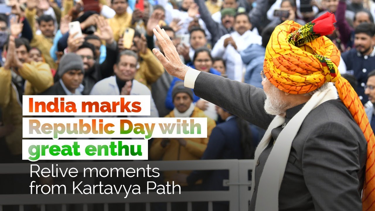 India marks Republic Day with great enthusiasm | Relive moments from ...